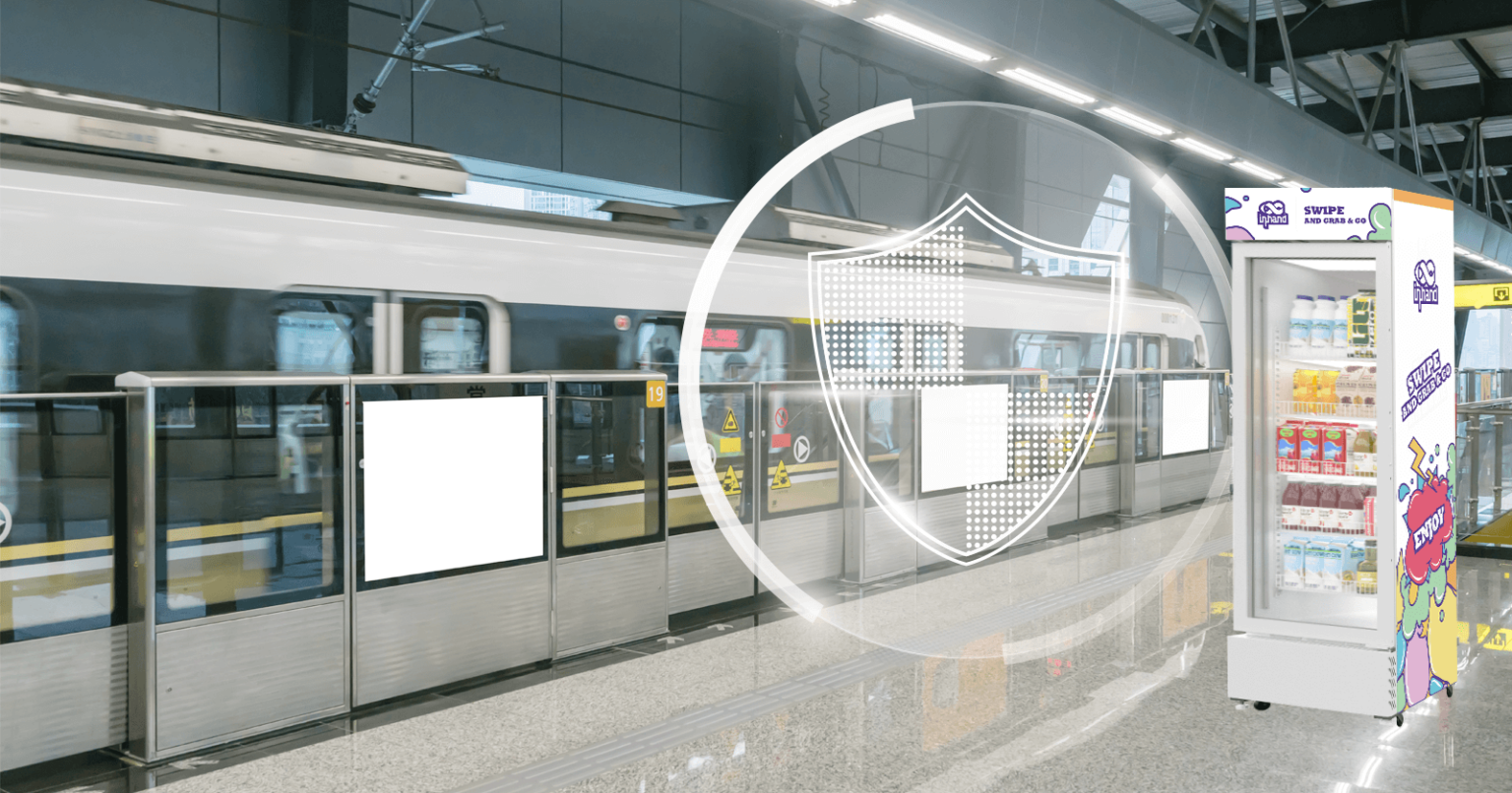 Grab & Go AI Smart Vending Machine System - InHand Networks