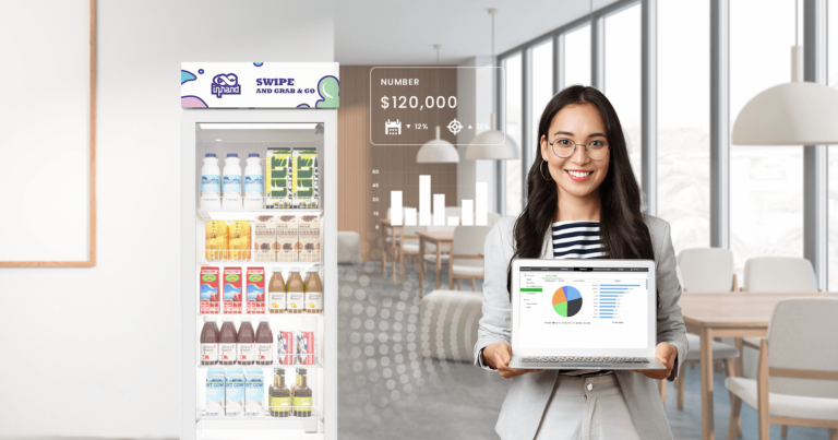 Grab & Go AI Smart Vending Machine System - InHand Networks