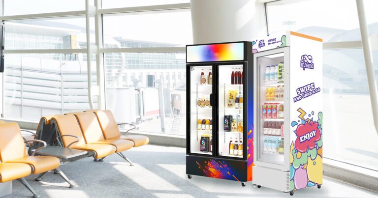 Grab & Go AI Smart Vending Machine System - InHand Networks