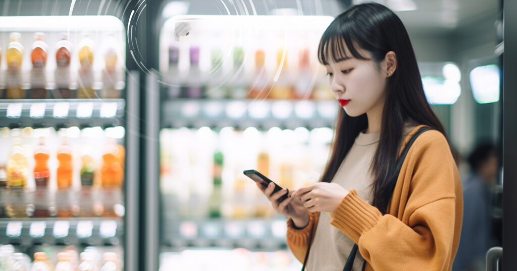 Grab & Go AI Smart Vending Cooler System - InHand Networks