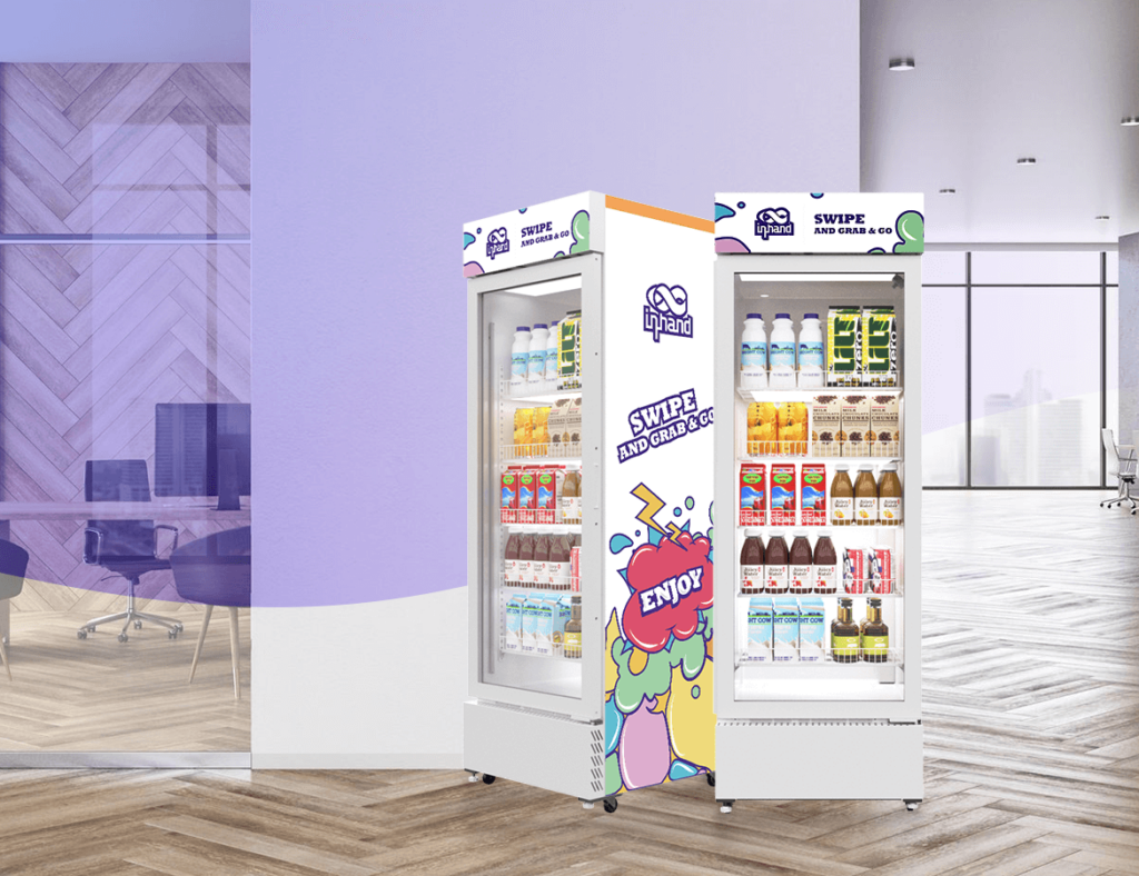 Grab & Go AI Smart Vending Machine System - InHand Networks