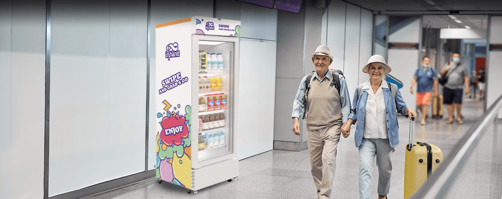Grab & Go AI Smart Vending Machine System - InHand Networks