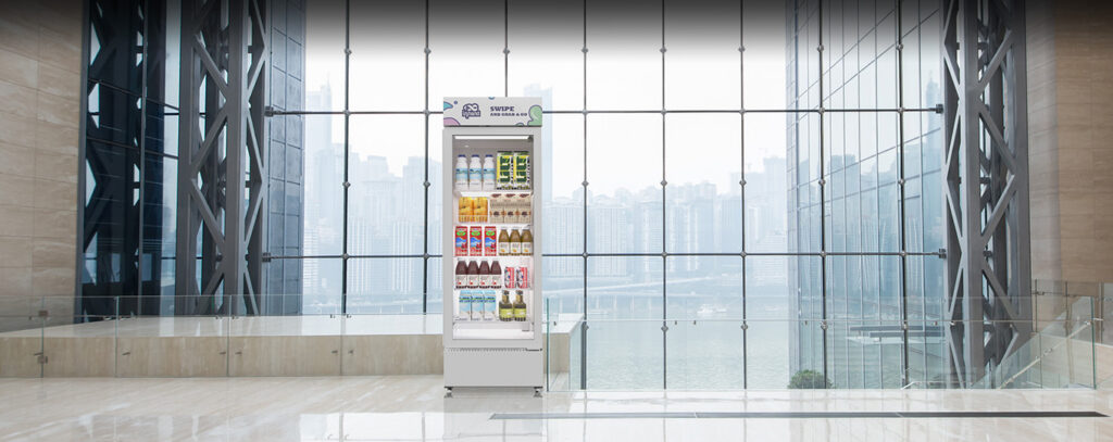 Grab & Go AI Smart Vending Machine - InHand Networks