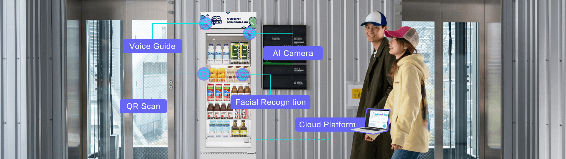 Deployment of AI Smart Vending Machines - InHand Networks