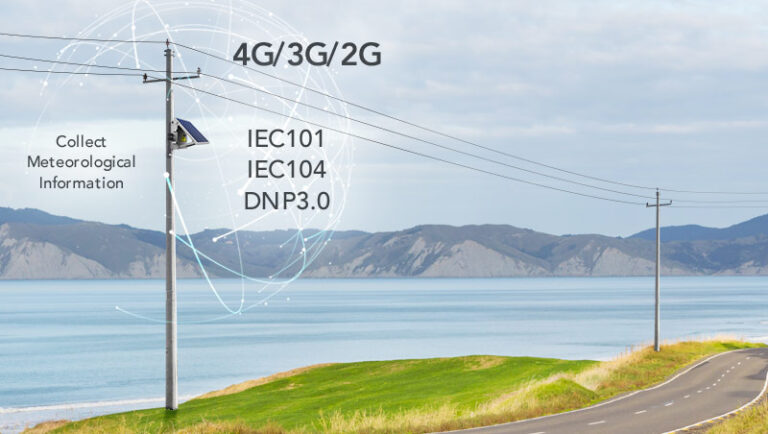 Power Distribution Overhead Line Monitoring Concentrator - InHand Networks