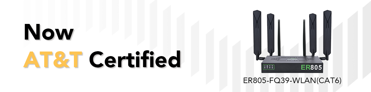 ER805 Cat6 Router AT&T Certified - InHand Networks