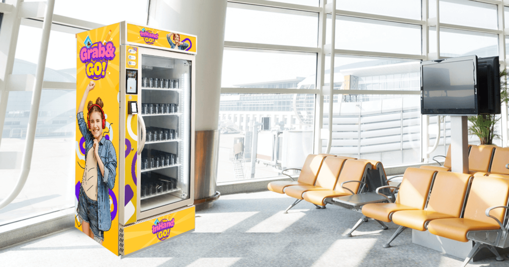 Grab & Go AI Vending Cooler - InHand Networks