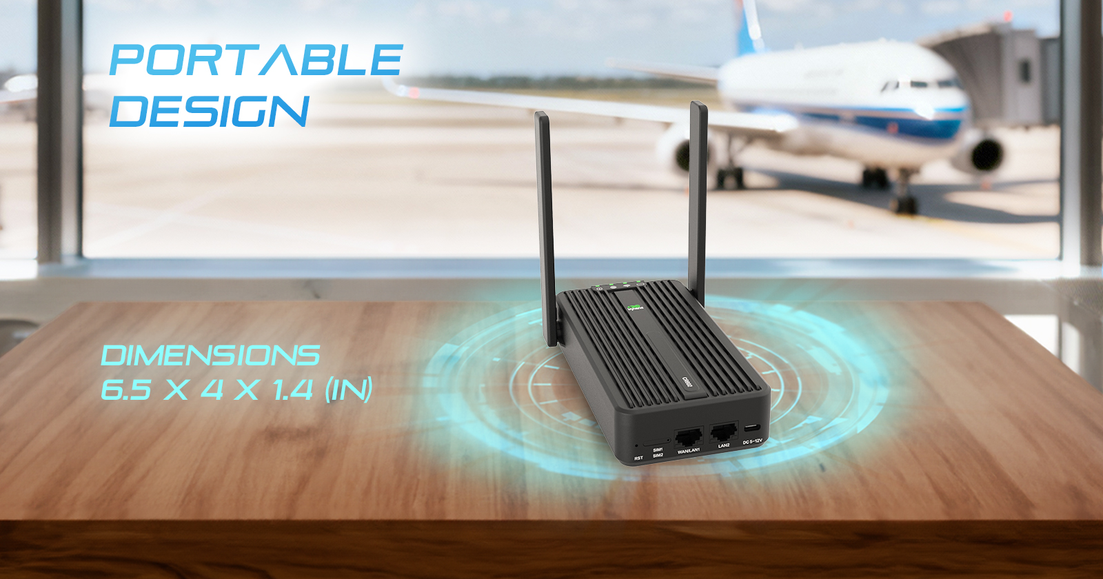 5G Portable Cellular Router - InHand Networks