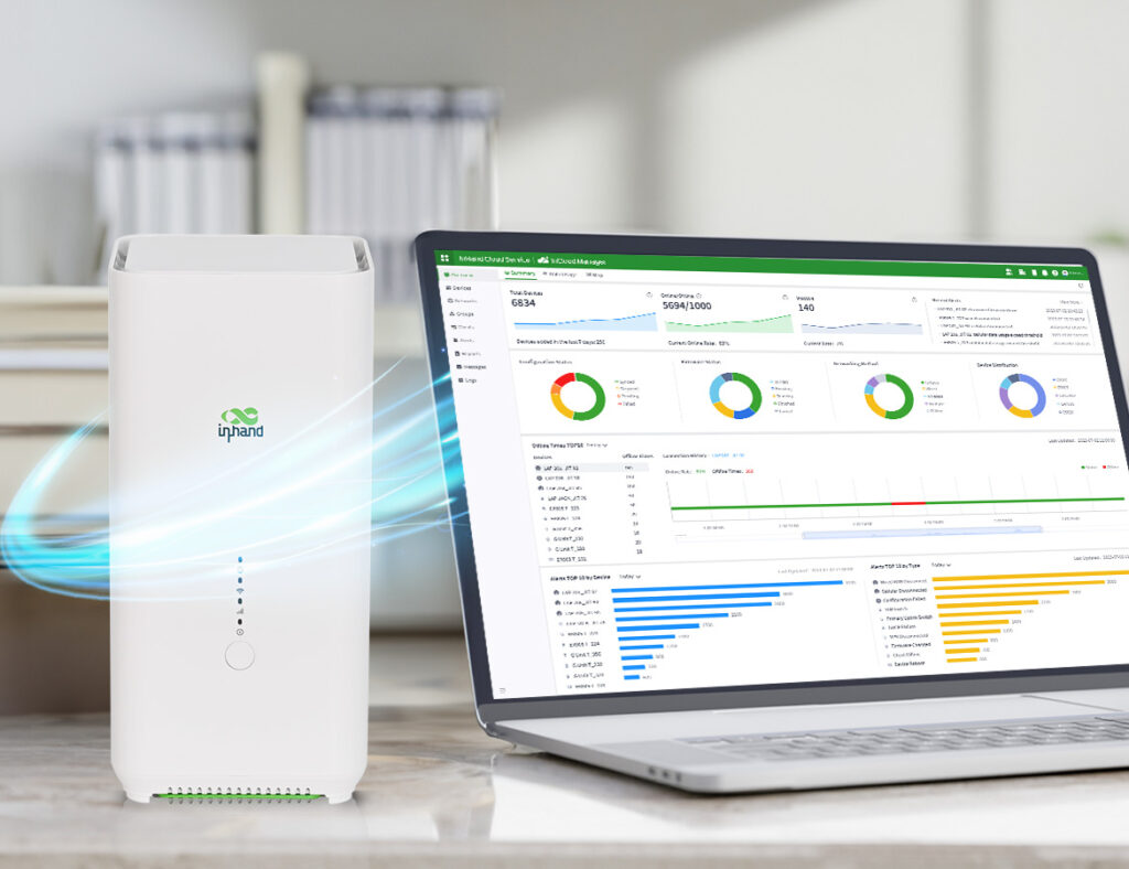 CPE 5G Indoor Cellular Router for Fixed Wireless - InHand Networks