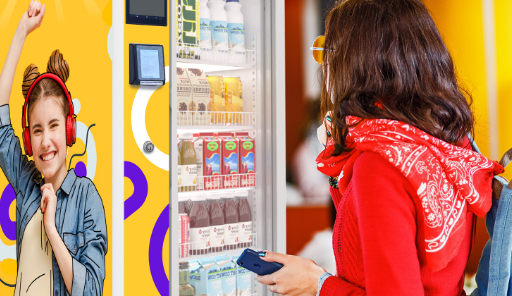 Grab & Go AI Smart Vending Machine System - InHand Networks