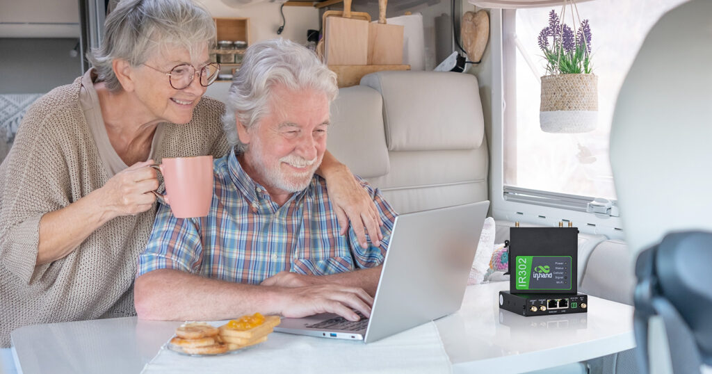 IR 4G Cellular Router for Fixed Wireless - InHand Networks